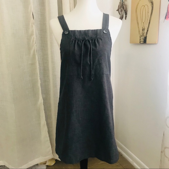 melinda daniels | Dresses | Kawaii Overall Grey | Poshmark